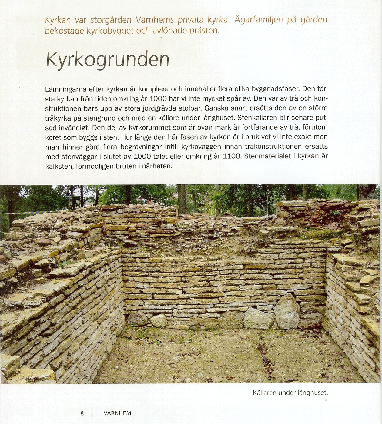 Varnhems storgård - 900-tal - Kata Gård | Varnhems Historia